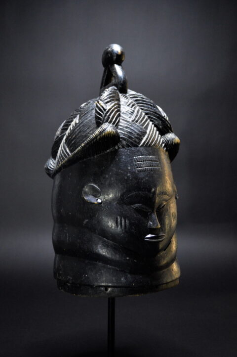 Mende Sowei Helmet mask (SOLD) | Exquisite African Art